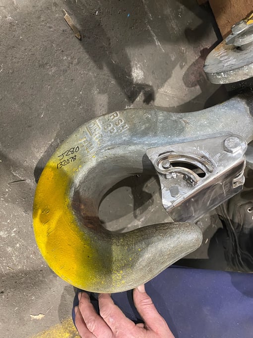 Crane Hook Safety Latches