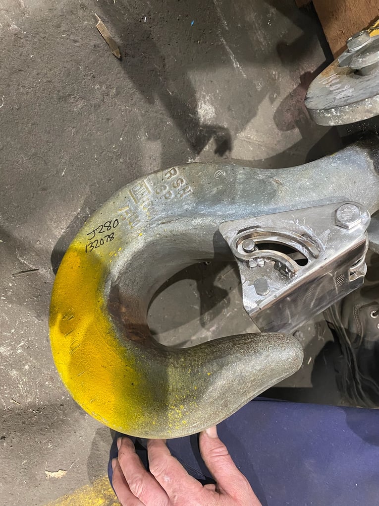 Crane Hook Safety Latches